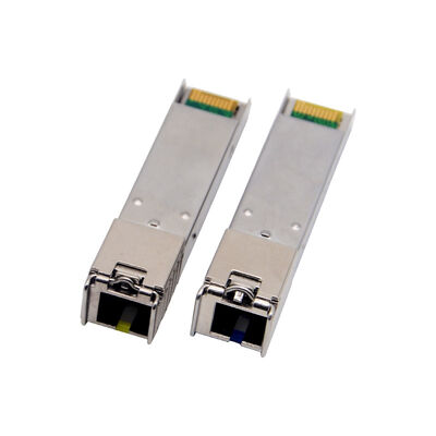 Gigabit SFP Transceiver 1.25G SMF 20km LC Single Fiber BiDi SFP Optical ...